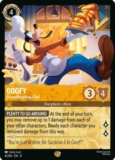 Goofy - Groundbreaking Chef | Lorcana lorcana Cards