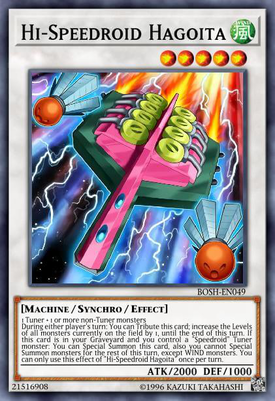 Hi-Speedroid Hagoita | Yu-Gi-Oh TCG YGO Cards