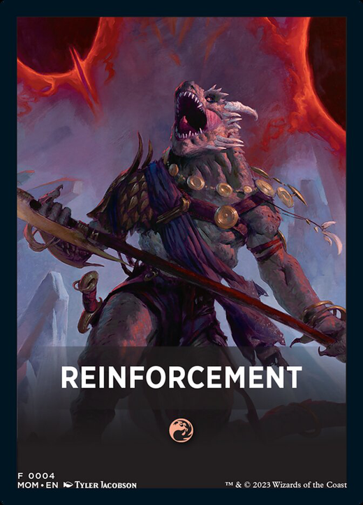 Reinforcement Card | Magic: the Gathering MTG Cards