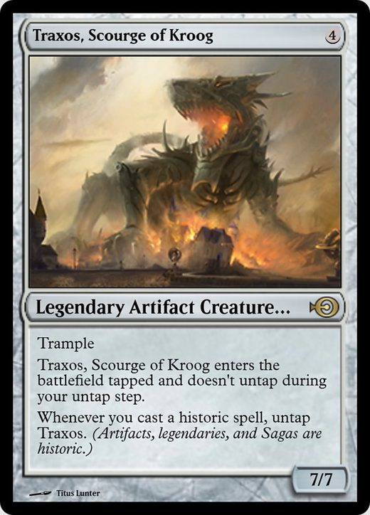 Combo Retraction Helix Traxos Scourge Of Kroog Sol Ring Magic The