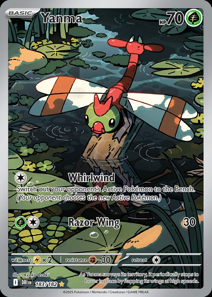 Yanma DRI 183 | Pokemon TCG POK Cards