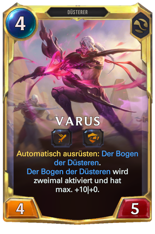 Varus final level | Legends of Runeterra LOR Karten