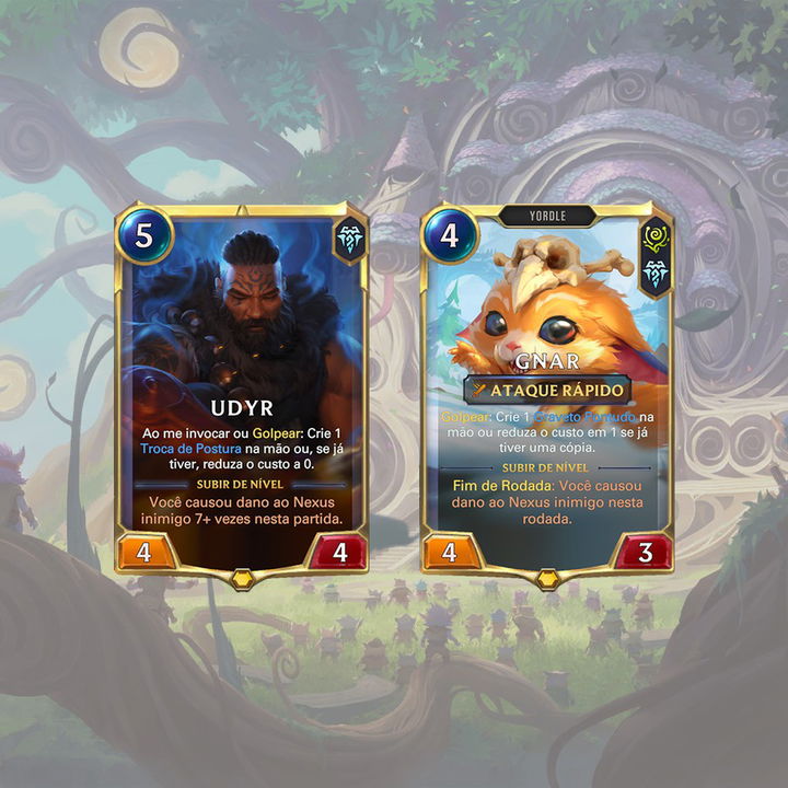 Udyr e Gnar: Primeiras Impressões | Legends of Runeterra LOR