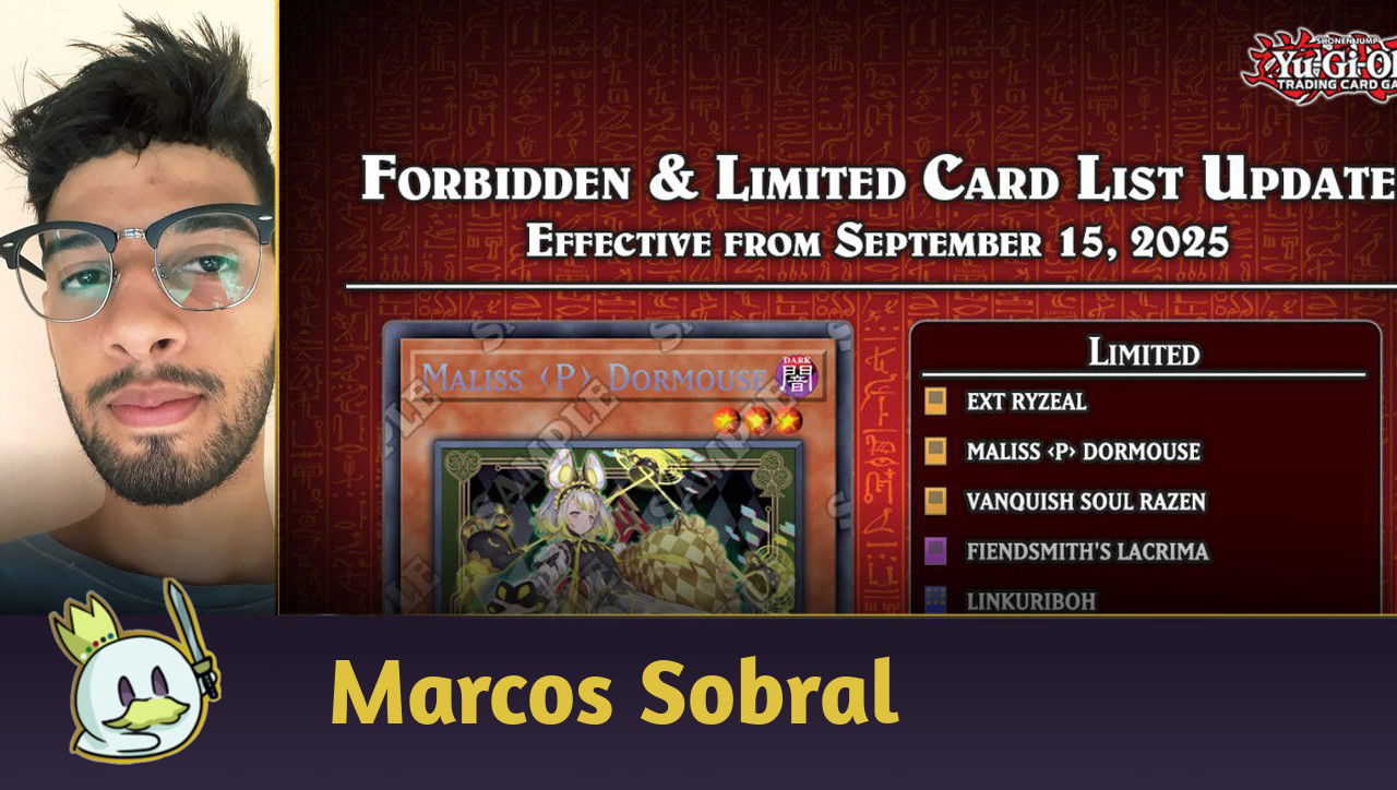 Yu-Gi-Oh! TCG: September 2025 Banlist Review